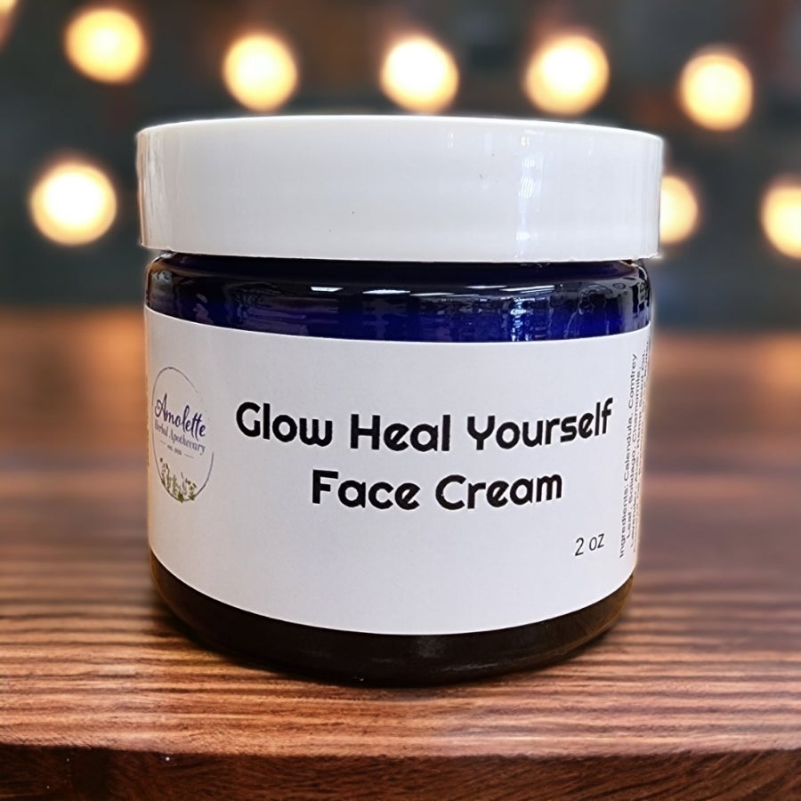 Glow Heal Yourself Face Cream | Amolette Herbal Apothecary LLC